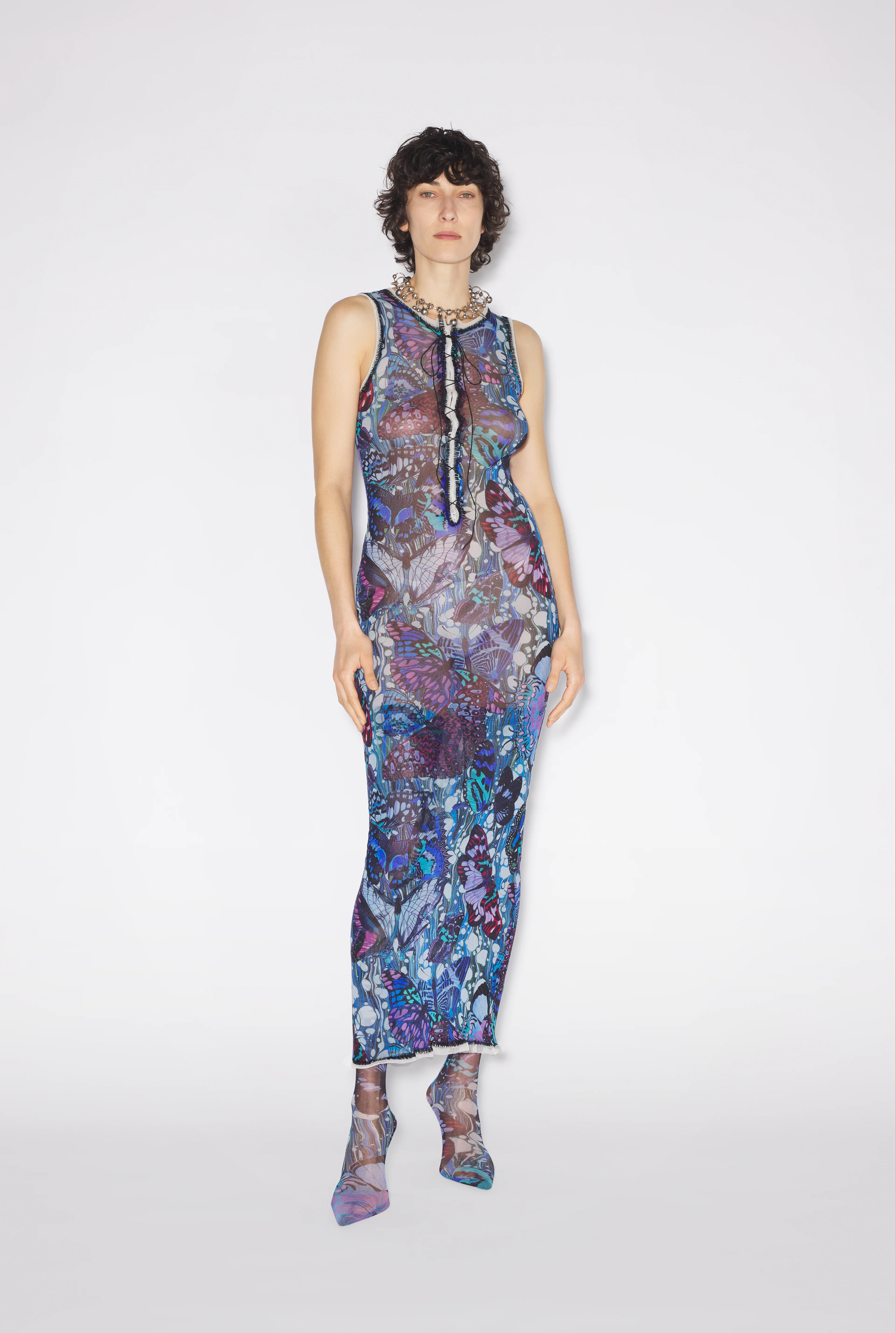 The Blue Butterfly Dress - Fashion & Fragrance For Men And Women
