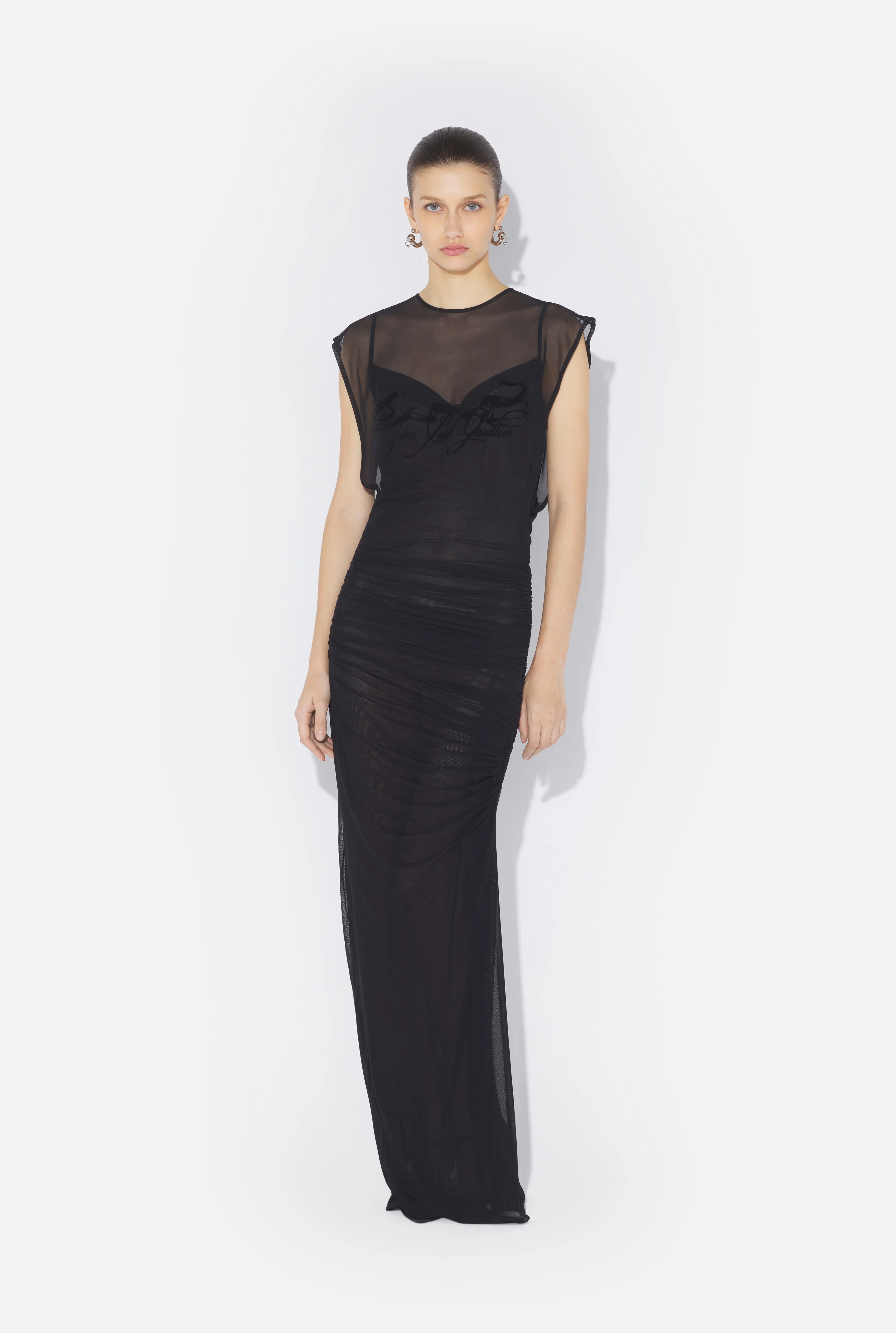 The Flocked Tattoo Ruban Dress - Fashion & Fragrance For Men And Women