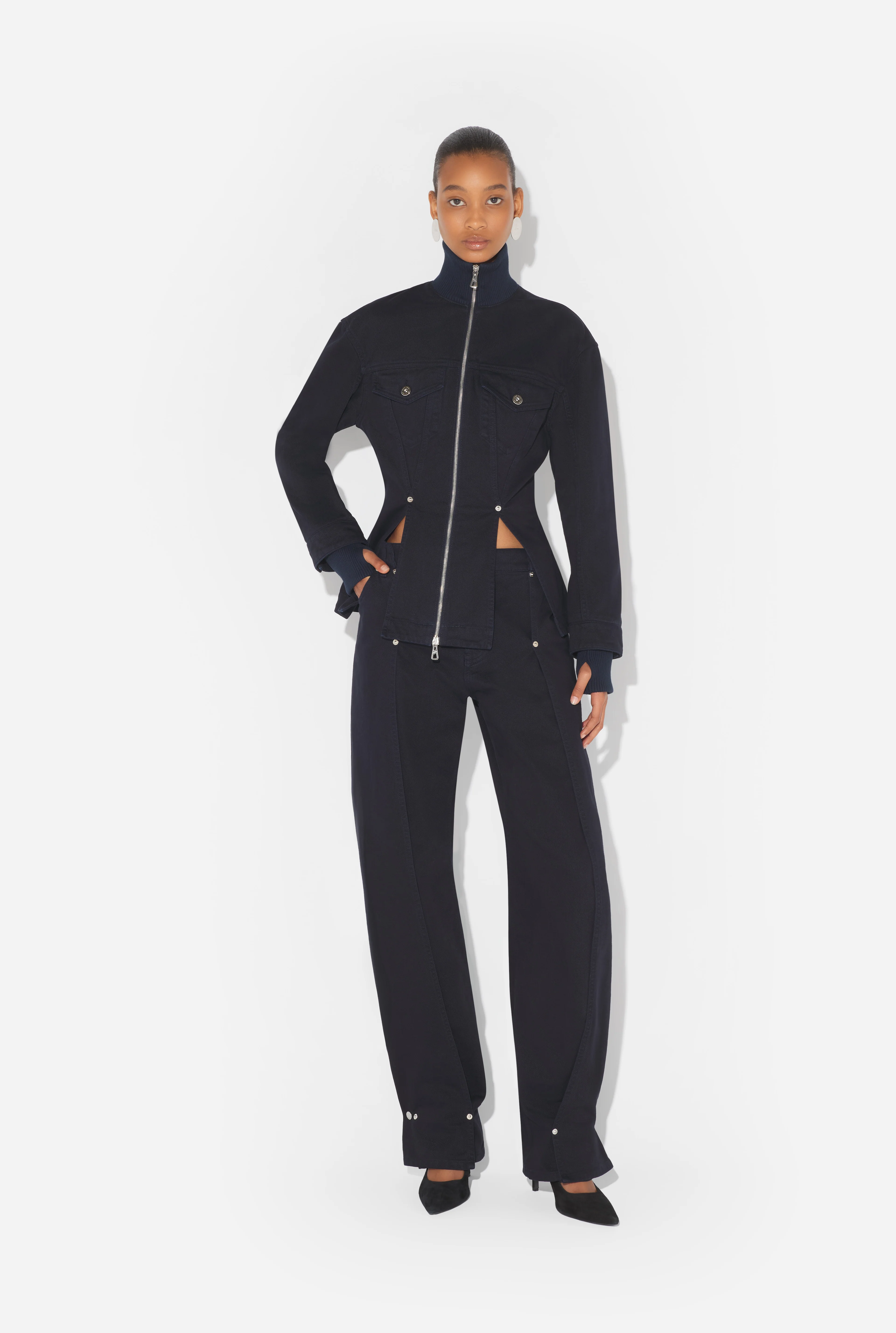 The Slit Denim Jacket - Fashion & Fragrance For Men And Women